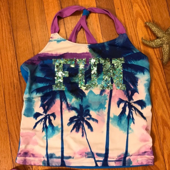 Justice | Swim | Justice Girls Bikini Swimsuit Sz 4 16 Fun | Poshmark